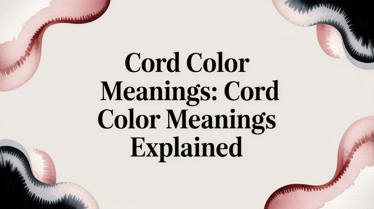 Cord Color Meanings: A Complete Guide to Graduation Cord Colors Explai ...
