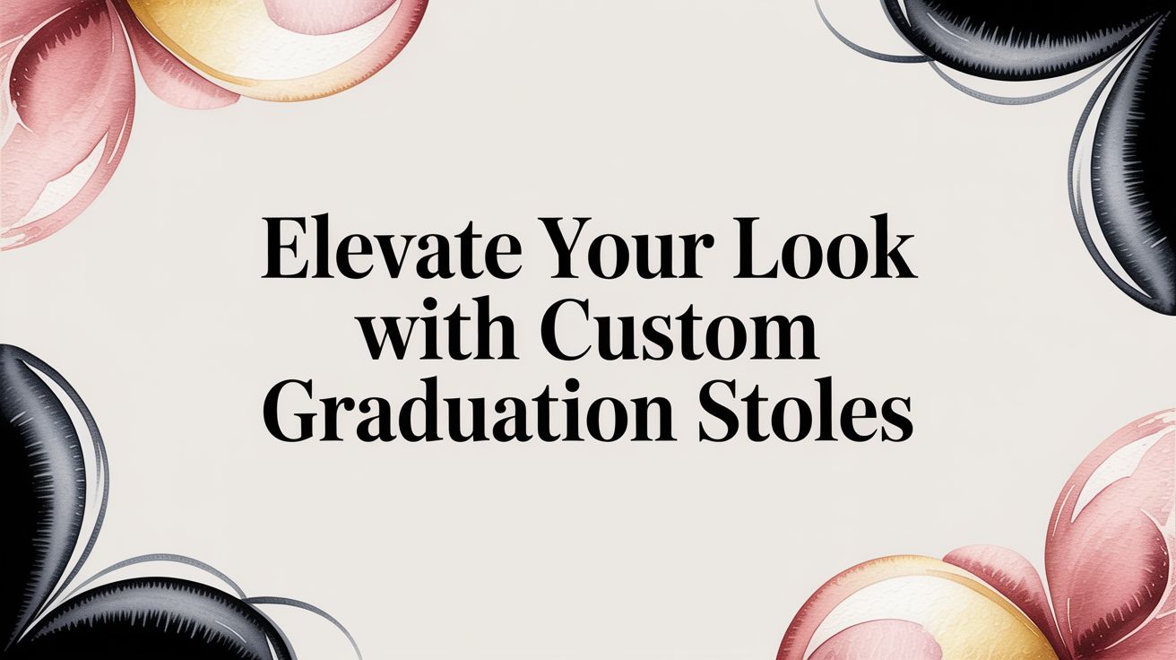 Elevate Your Look with custom graduation stoles – Gradshop