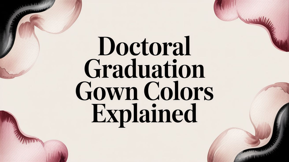 Doctoral Graduation Gown Colors Explained – Gradshop