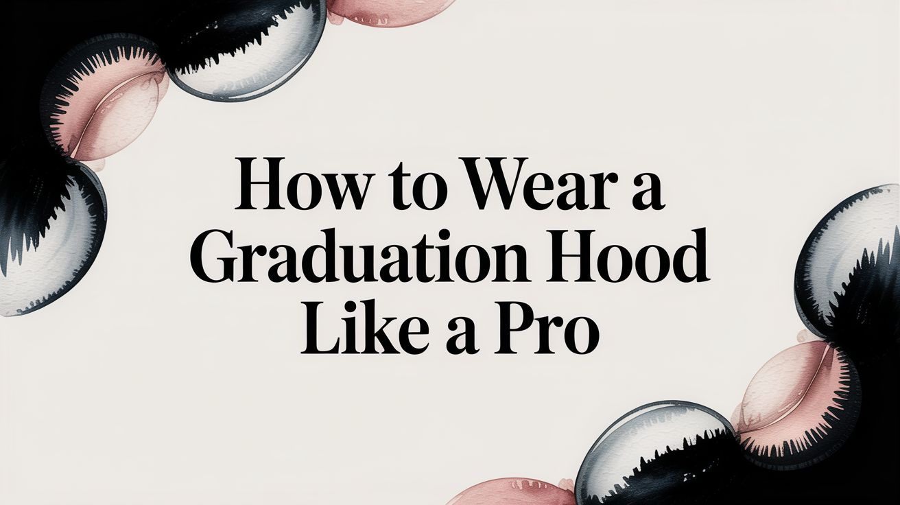 How to Wear a Graduation Hood Like a Pro – Gradshop