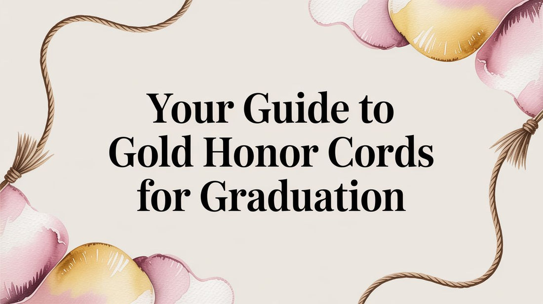 Your Guide to Gold Honor Cords for Graduation – Gradshop
