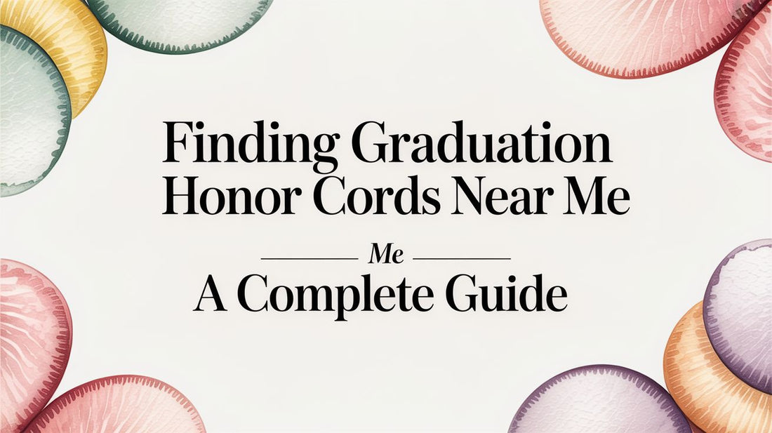 Finding Graduation Honor Cords Near Me: a Complete Guide – Gradshop