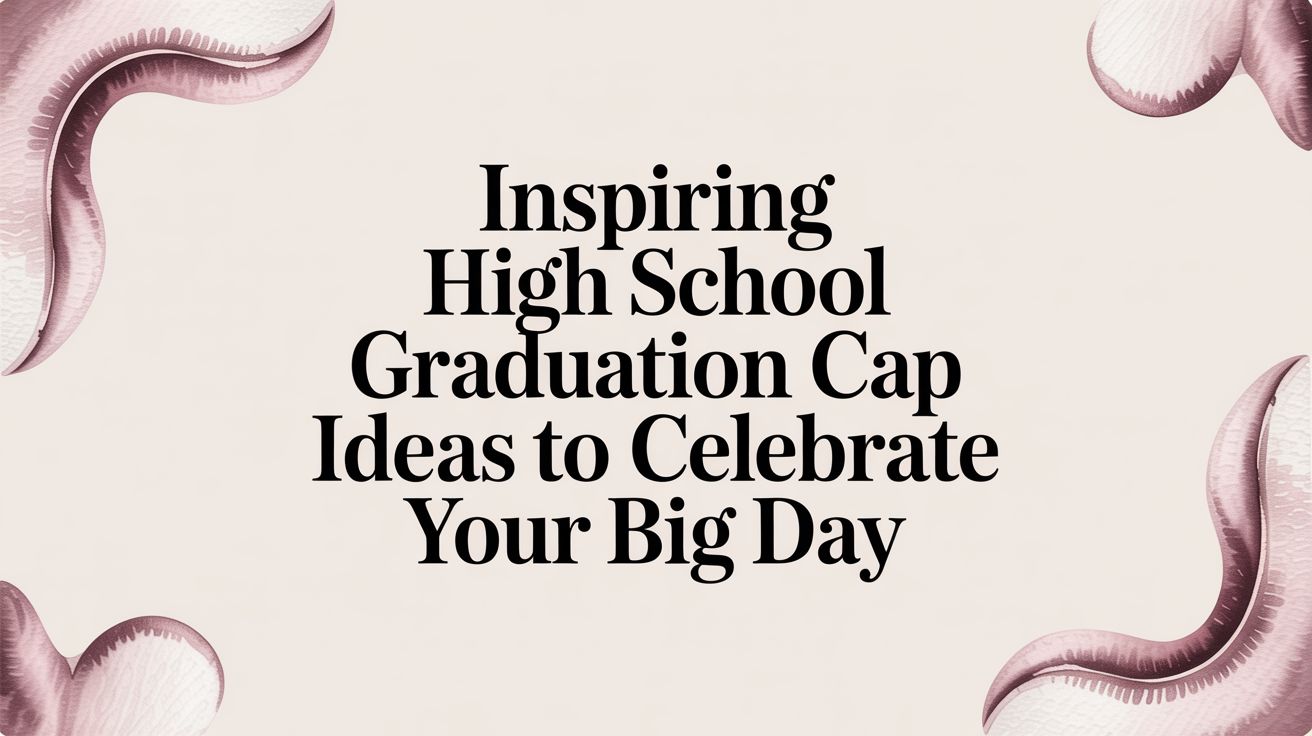 Inspiring High School Graduation Cap Ideas to Celebrate Your Big Day ...