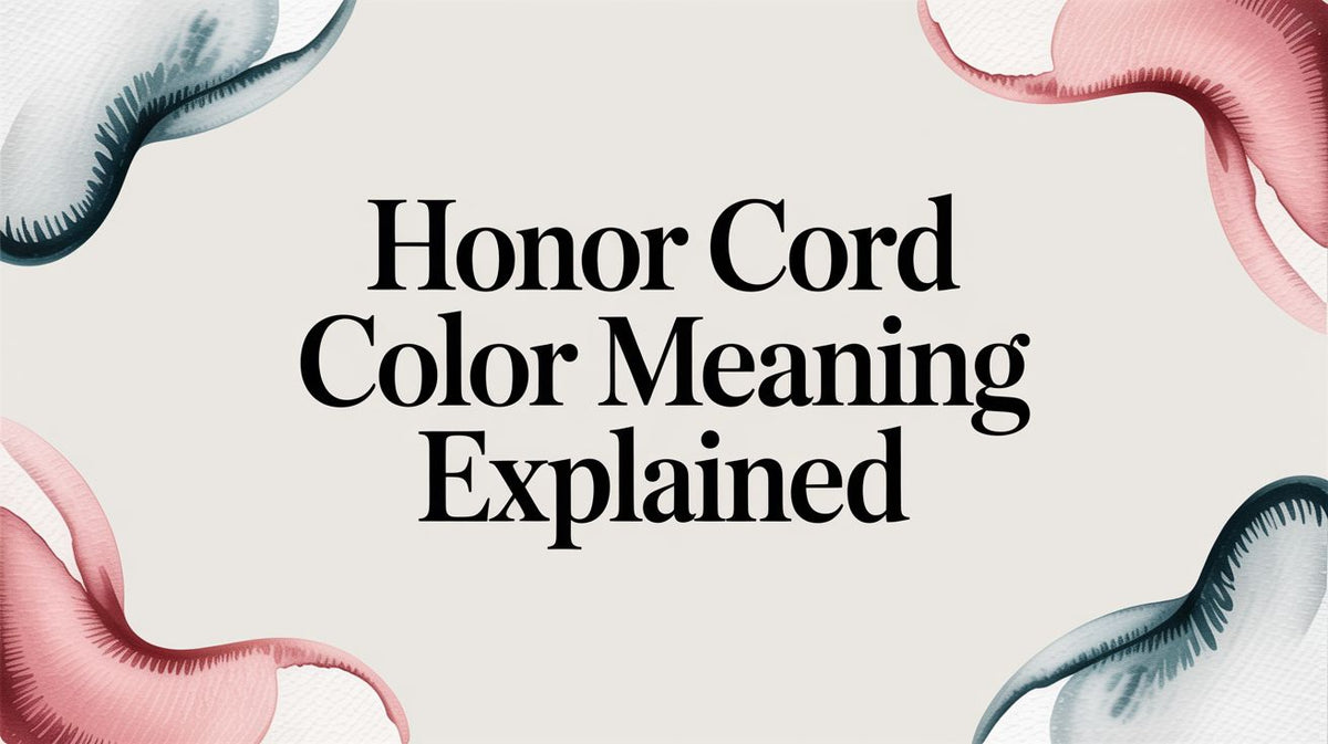 Honor Cord Color Meaning Explained – Gradshop