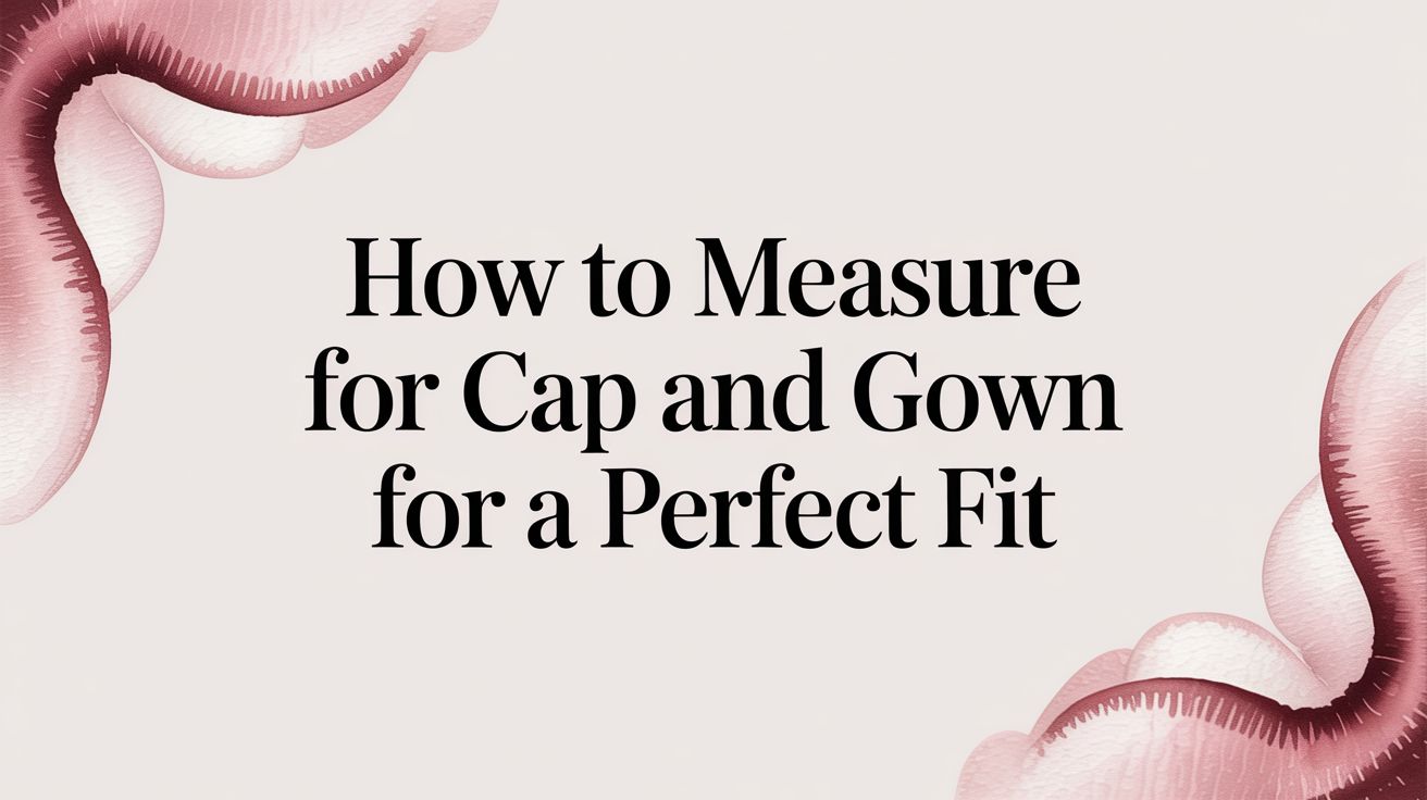 How to Measure for Cap and Gown for a Perfect Fit – Gradshop