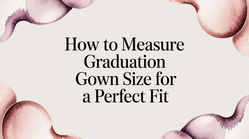 How to Measure Graduation Gown Size for a Perfect Fit – Gradshop
