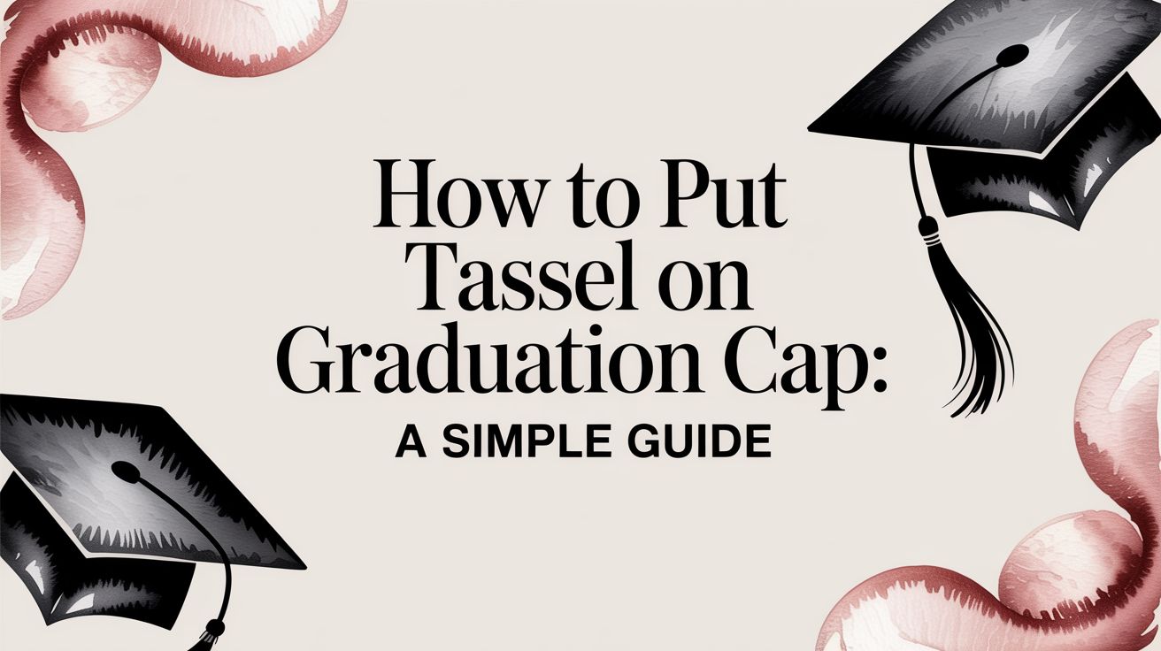 How to Put Tassel on Graduation Cap: A Simple Guide – Gradshop
