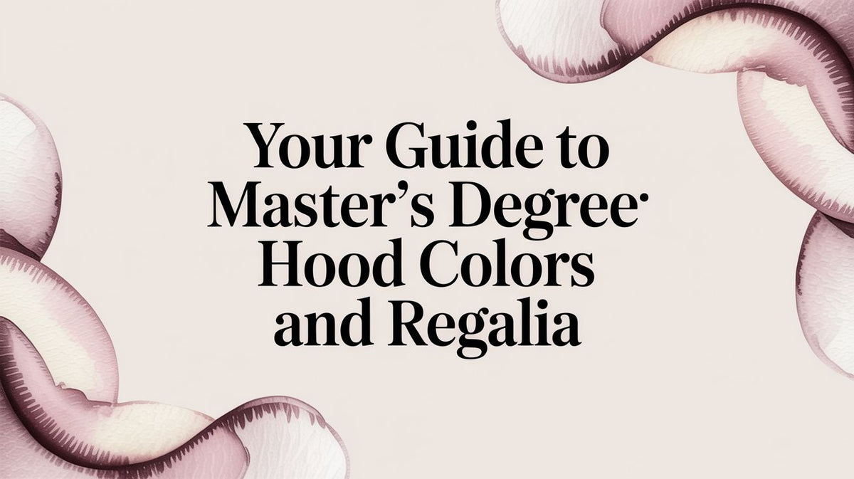 Your Guide to Master's Degree Hood Colors and Regalia – Gradshop