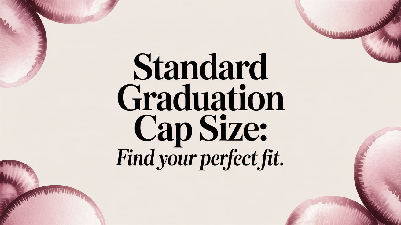 Standard graduation cap size: Find your perfect fit – Gradshop