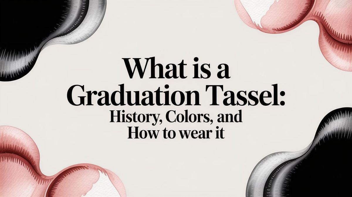 What Is a Graduation Tassel: History, Colors, and How to Wear It – Gradshop