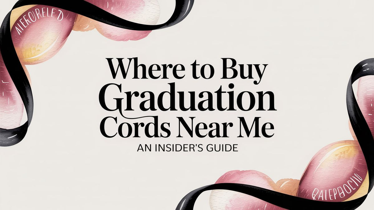 Where to Buy Graduation Cords Near Me: An Insider's Guide – Gradshop