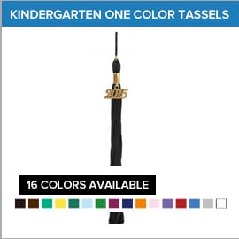 Kindergarten & Preschool One Color Graduation Tassels – Gradshop