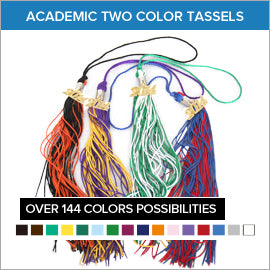 Academic Two Color Tassels – Gradshop