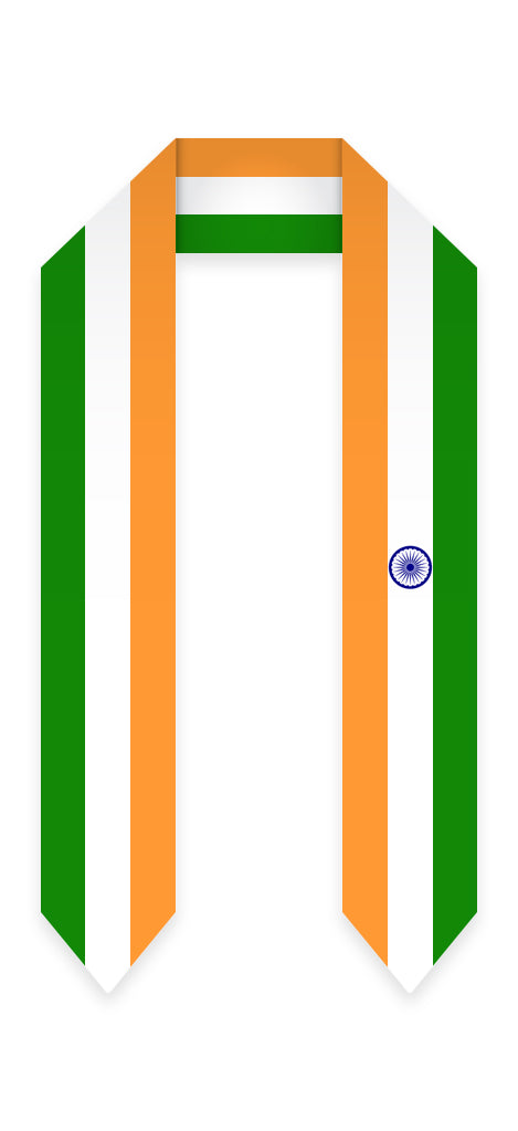 India Graduation Stole - India Flag Sash – Gradshop