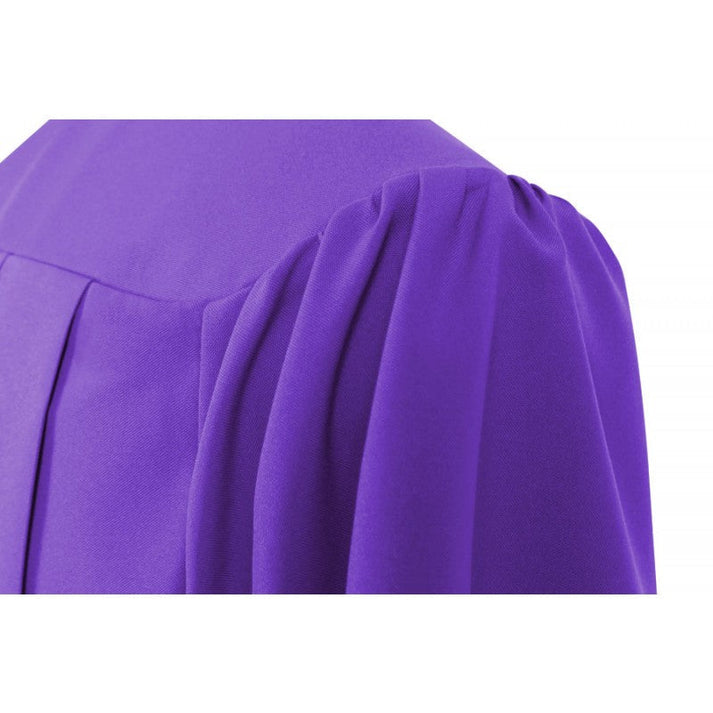 Matte Purple High School Cap & Gown – Gradshop